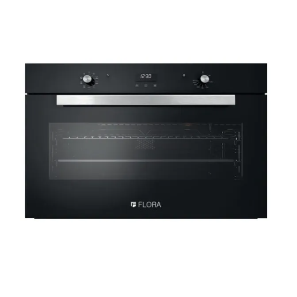 Floraz Built in Gas Oven 90cm Electric Grill - Black | Newton Stores